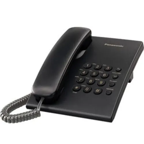 Panasonic Desk Intercom Phone KX-TS500MX - Black Non -display - Lasco Computers